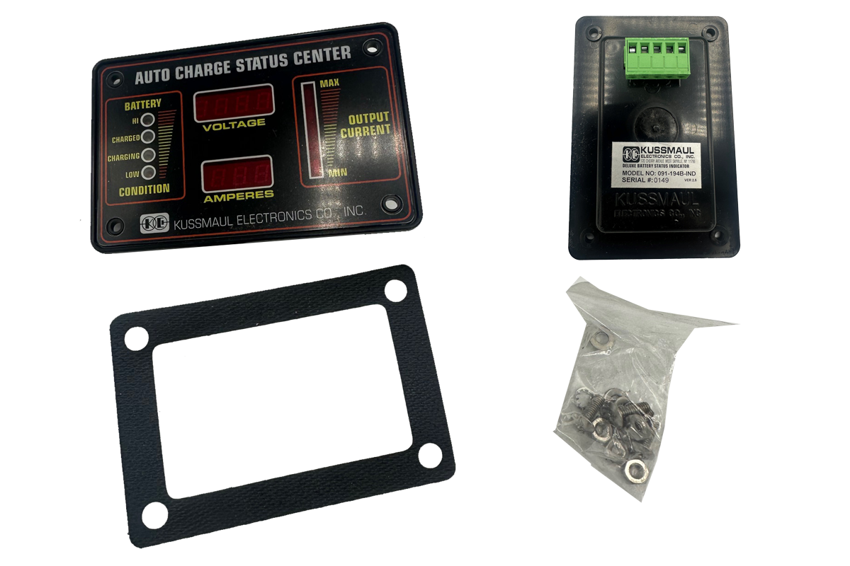 Kussmaul, Deluxe Battery Status Indicator, Display Only, 091-194B-IND ...
