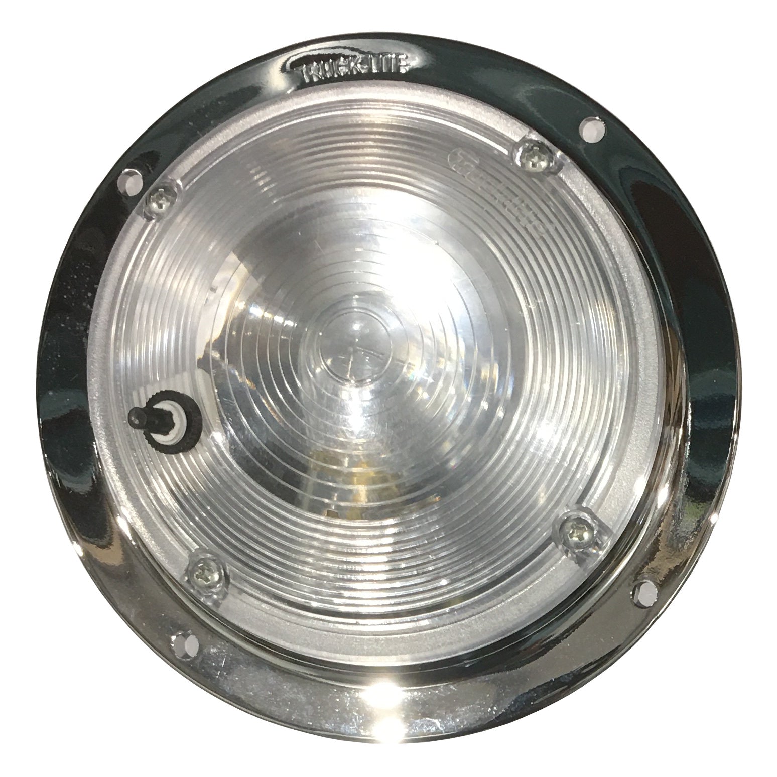 Truck-Lite 80 Series Incandescent Round Dome Light; Clear – ResQstore