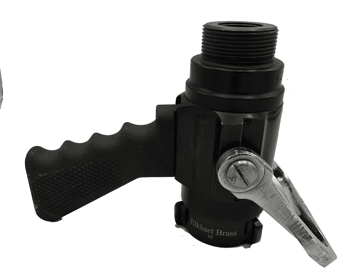 Elkhart Brass Ball Shut-Off, B-375, 1" Integral Smooth Bore and Pistol ...