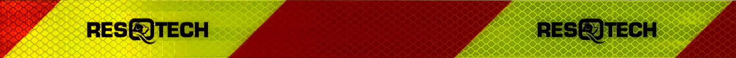 1.5" Wide 3M™ Diamond Grade™ Reflective Striping with "RESQTECH" Logo ...